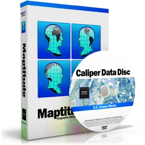 Maptitude 2019 Mapping Software AND Blocks Data | Caliper Store